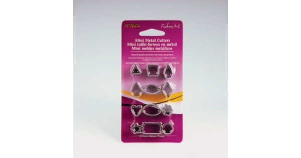 Premo - Mini Metal Cutter Set | Shape Cutters | Over the Rainbow