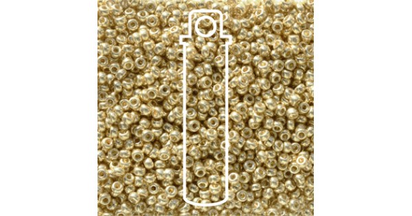 11/0 Miyuki Duracoat Seed Beads - Duracoat Galvanized Pale Gold - 24gm ...