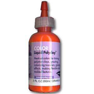 Kato Orange Translucent Liquid Polyclay - 2oz | Liquid Polymer + Clay ...
