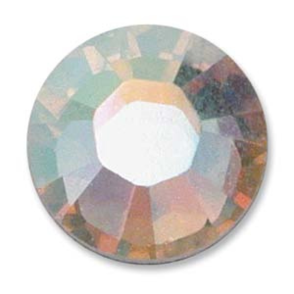 8.5mm SS40 Swarovski Crystal Flatbacks - Crystal AB | FLATBACK CRYSTALS ...