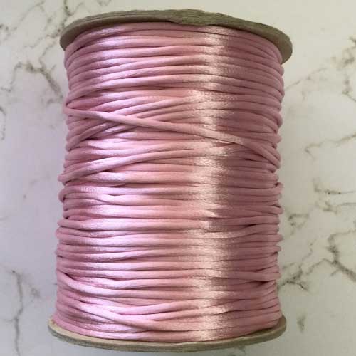 3mm Satin Rattail Cord - Antique Mauve | Satin Rattail Cord | Over the ...
