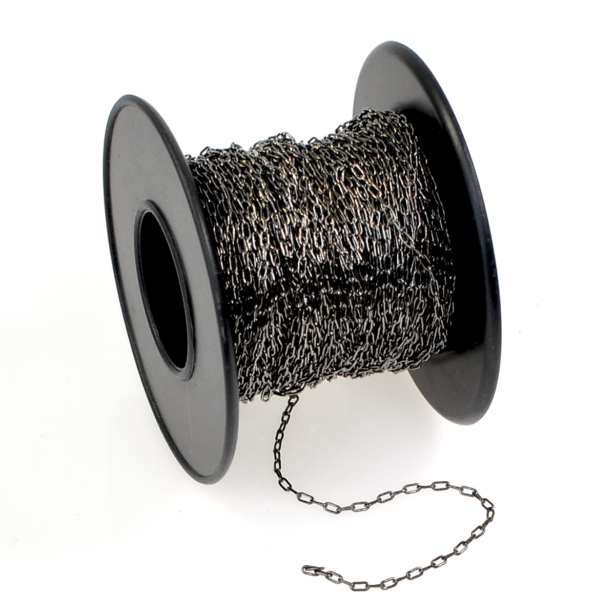 1.1mm Gunmetal Drawn Cable Chain - Per metre | Base Metal Chain | Over ...