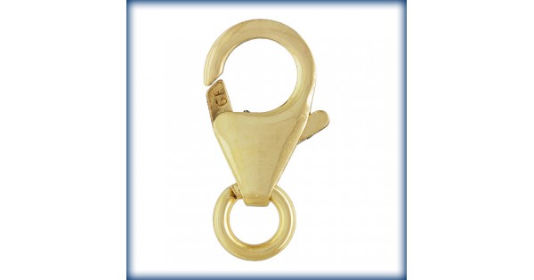 10mm 14Kt Gold Filled Parrot Clasp with Jumpring - Each | Precious ...