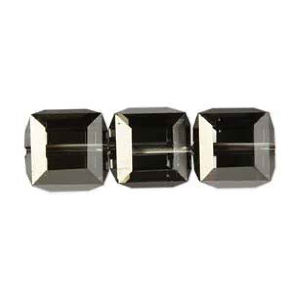 8mm Swarovski Crystal Cubes - Crystal Silver Night - Pack of 2 | Other ...