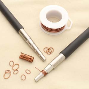 Beadsmith 5-Step Round Mandrel & 3-Step Oval Mandrel Set with Rubber ...