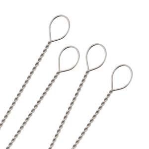 Beadsmith Basic Elements Twisted 2.5" Wire Needles - Heavy - Pack of 50 ...