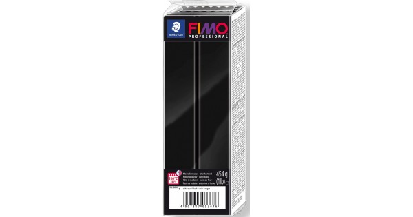 Fimo Professional Polymer Clay - Black - 454gm | Fimo Professional ...