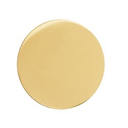 1" (25.4mm) Gold Filled 20ga Round Blank Disc - Each | Precious Metal Bl...