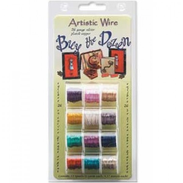 26ga Bright Buy the Dozen Artistic Wire Sampler Kit | Artistic Wire ...