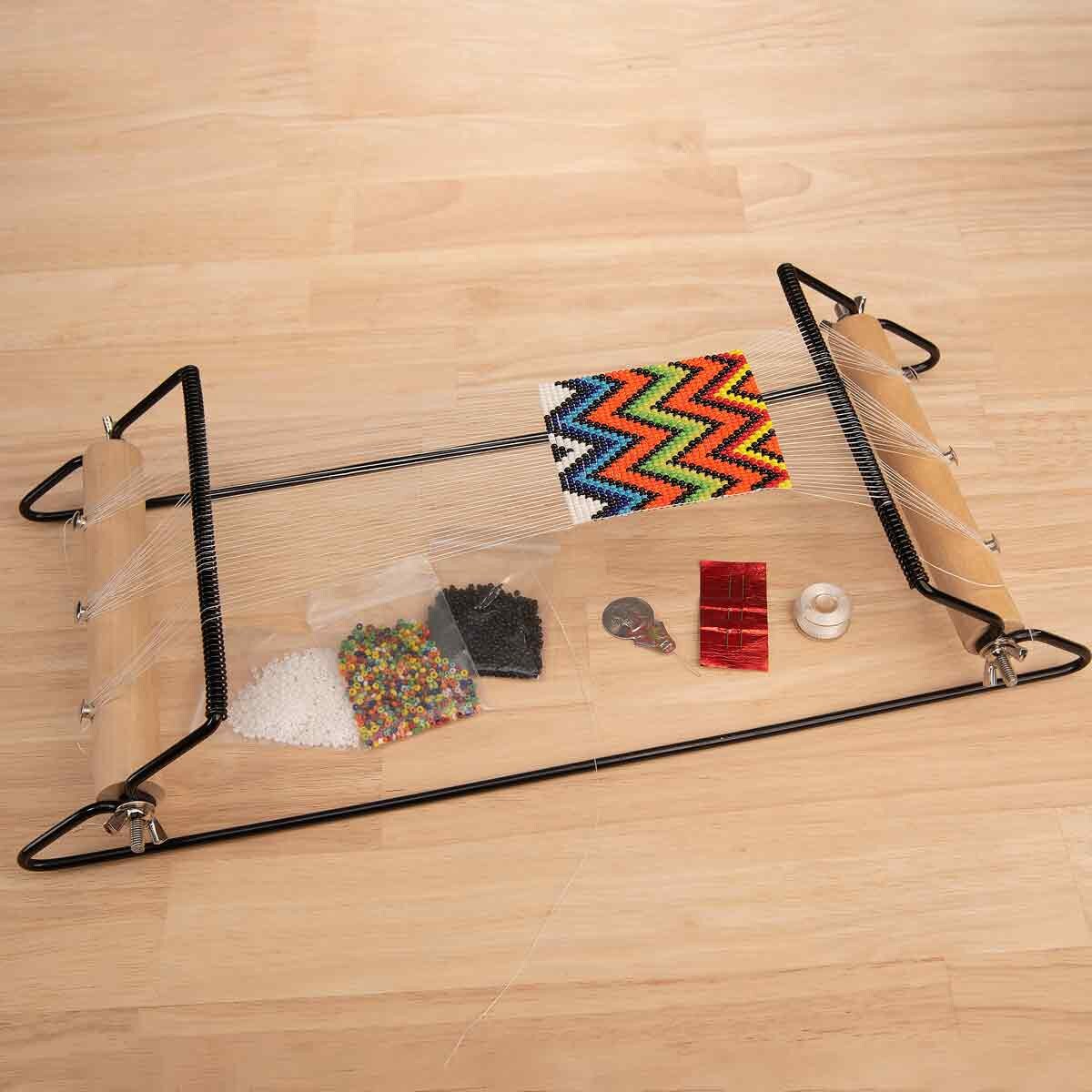 Beadsmith Bead Extra Wide Metal Bead Weaving Loom Kit | Beading Looms ...