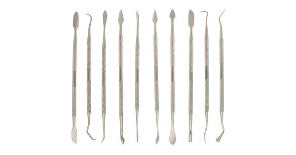 Beadsmith Double Ended 12pc Wax Carver Tool Set | Modelling Tools | Over the ...