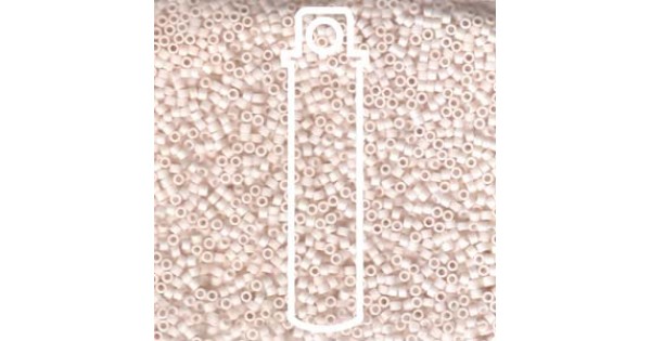 11/0 Delica Beads - Matte Opaque Bisque White | 11/0 Miyuki Delicas ...