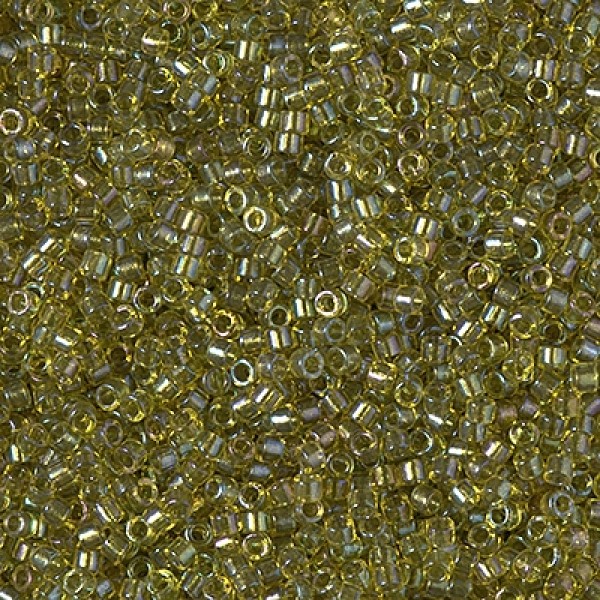 11/0 Delica Beads - Fancy Lined Olive - 7.2gm | 11/0 Miyuki Delicas ...