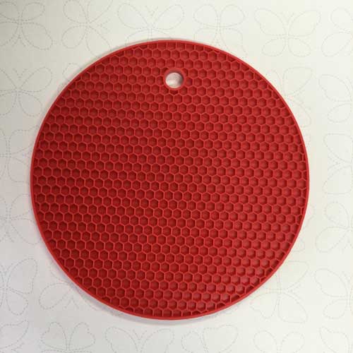18cm Round Silicone Resin Doming Mat - Red | Resin Supplies | Over the ...