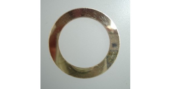 1.25" (31mm) 18ga 14K Gold Filled Blank Washer - each | Precious Metal B...