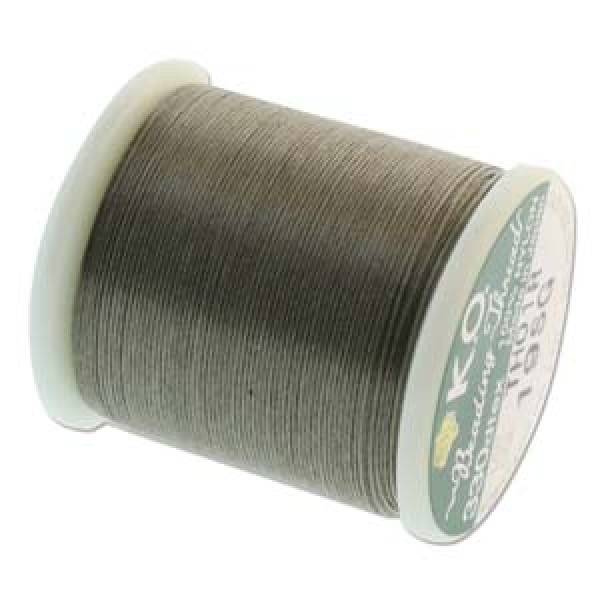 KO Thread - Smoke Green - 50m Bobbin | Fine Nylon Beading Threads ...
