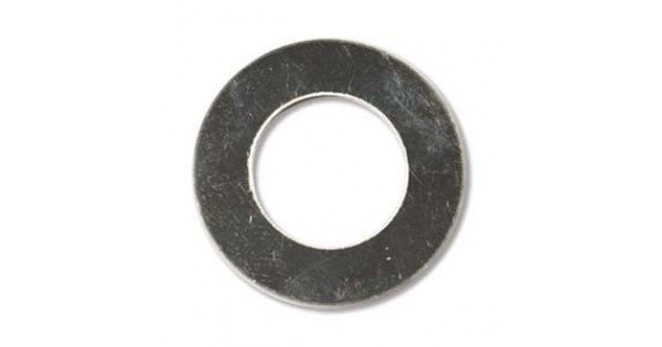 22mm OD, 12.5mm ID 22ga Sterling Silver Blank Washers | BLANK CHARMS ...