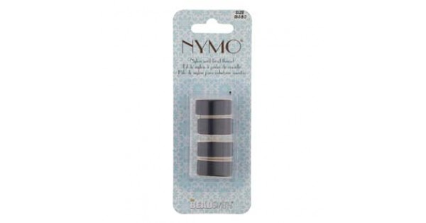 Nymo Nylon Beading Thread - Black - 4pc - 1 each of size 00, 0, B, D ...