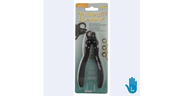 Beadsmith One Step Looper Pliers - 1.5mm loops 24-18GA wire - Left ...