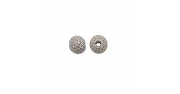 4mm Silver Plated Stardust Metal Beads - Pack of 72 | Base Metal Beads ...