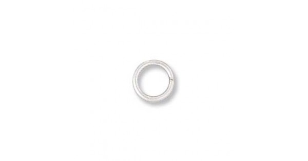 6mm (4mm ID) Sterling Silver Split Rings | Precious Metal Jumprings ...