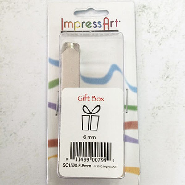 ImpressArt Design Stamp - 6mm Gift Box | Letter + Design Punches | Over ...