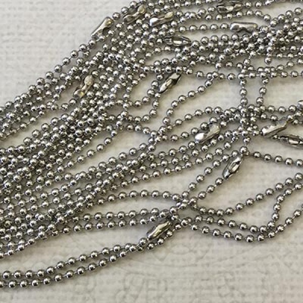 27in (70cm) 1.5mm Stainless Steel Ball Chain Necklaces | Necklaces ...