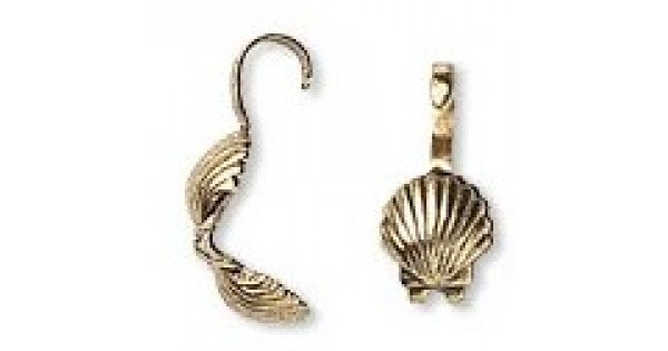 Antique Gold 5mm Shell Bead Tips - Pack of 100 | Base Metal Guardians ...