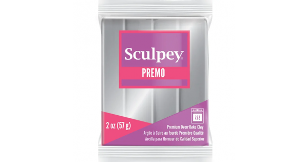 Premo Accents Polymer Clay - 57gm Silver (Mica Metallic) | Premo ...