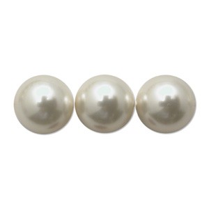 12mm Swarovski Crystal Pearls - Cream Rose Pearl | Swarovski + Eu Round ...