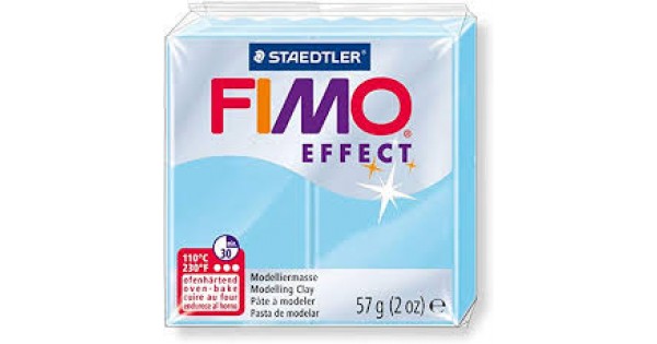 Fimo Soft Effect Polymer Clay - Pastel Aqua - 56gm | Fimo Soft | Over ...