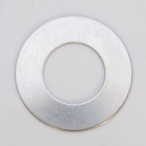 24ga 1" (25mm) Nickel Silver Blank Washers | Base Metal Blanks | Over th...
