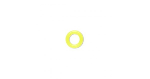10mm (6mm ID) Neon Yellow Silicone Oh! Rings - Pack of 50 | O-Rings ...